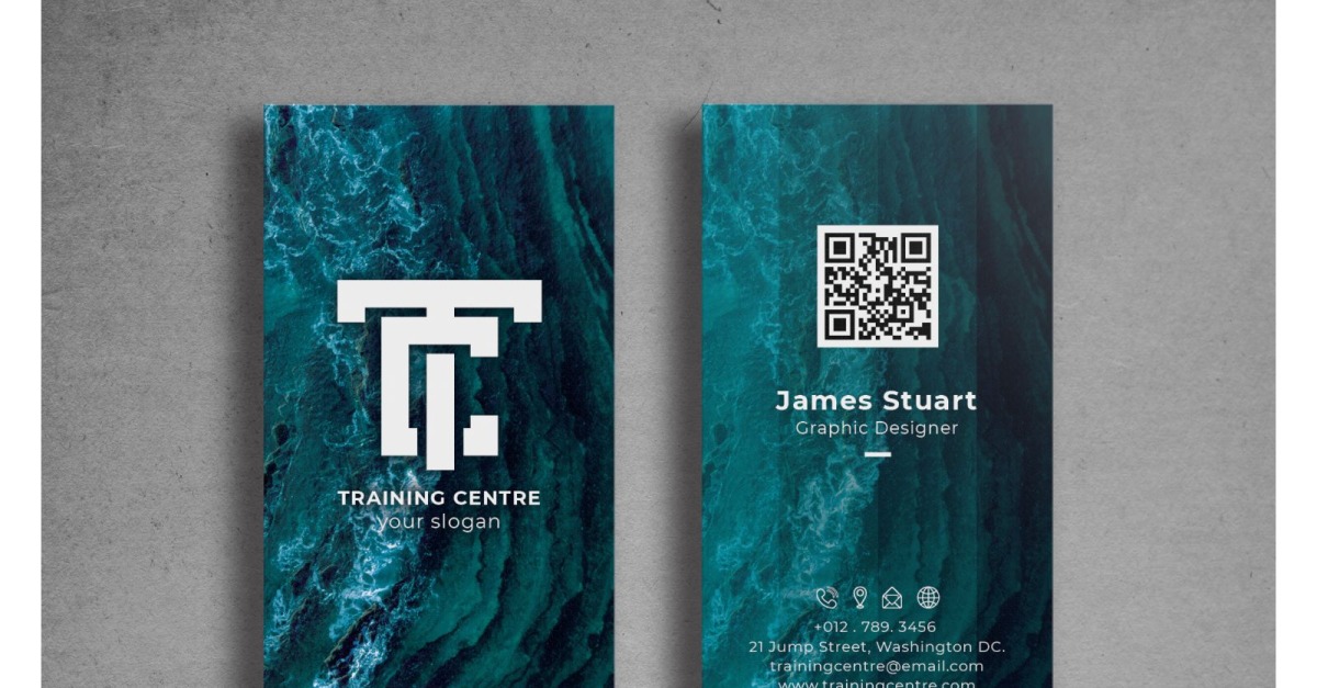 Business Card Training Centre - Corporate Identity Template
