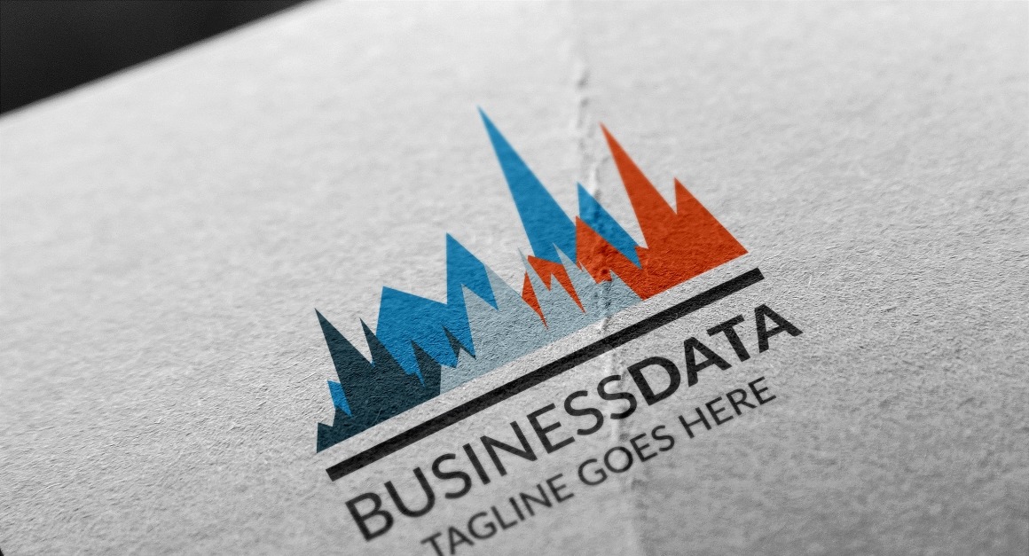 Business Data Logo Template #153560 - TemplateMonster