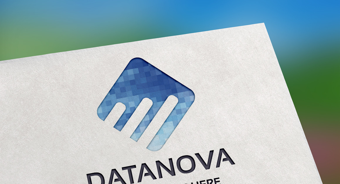 Datanova Logo Template #153618 - TemplateMonster