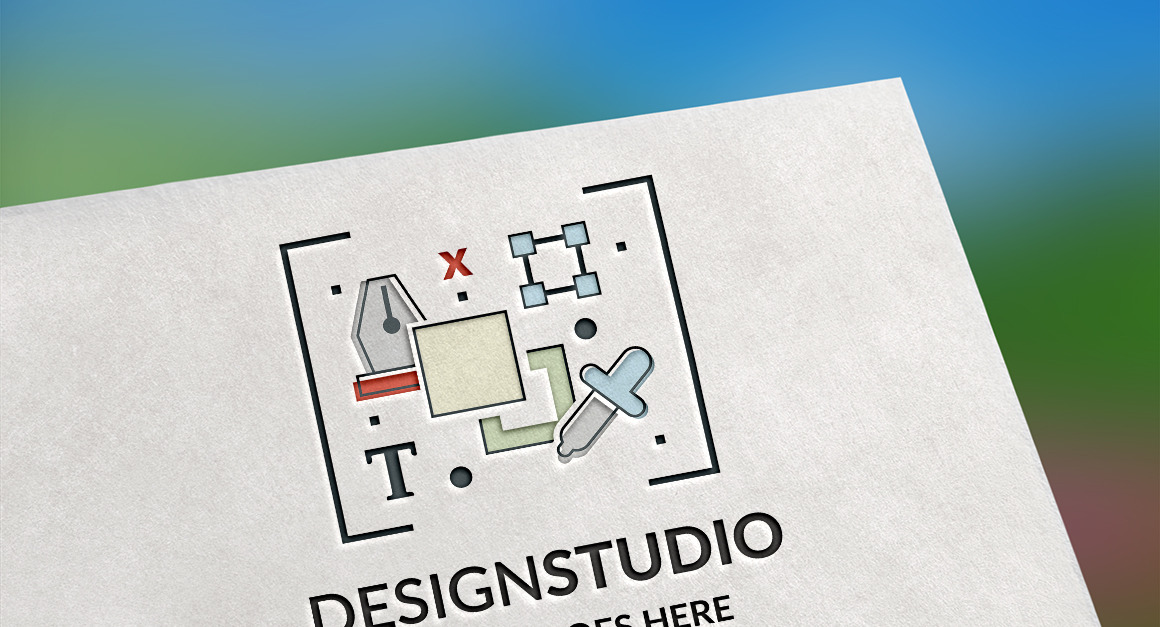 Design Studio Logo Template #153644 - TemplateMonster