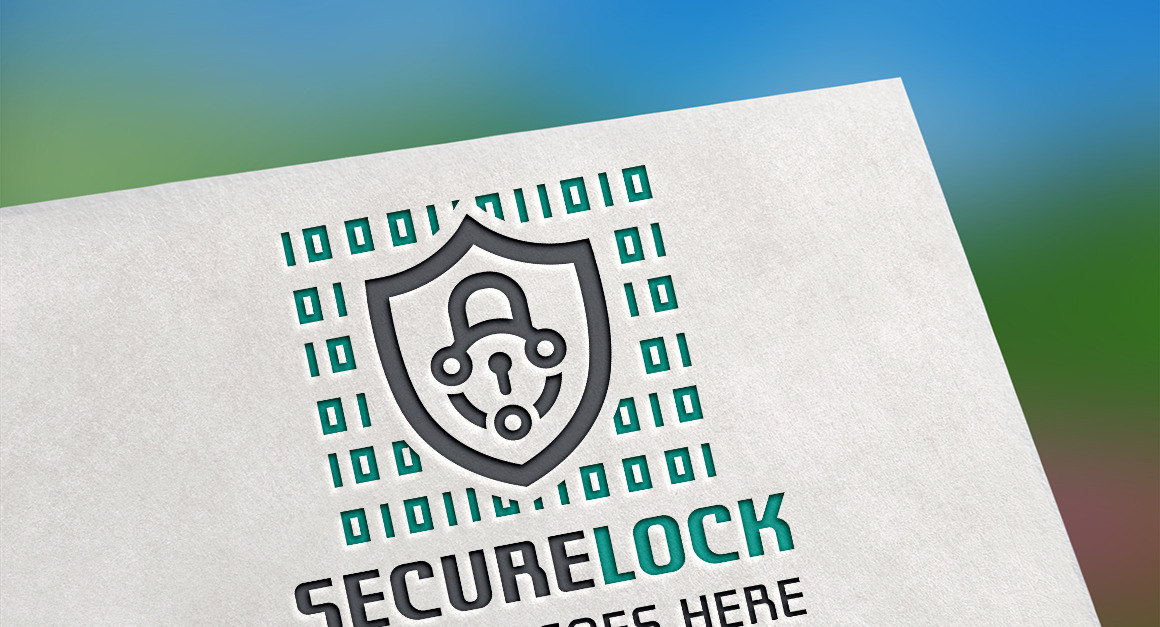 Secure Lock Logo Template #153674 - TemplateMonster