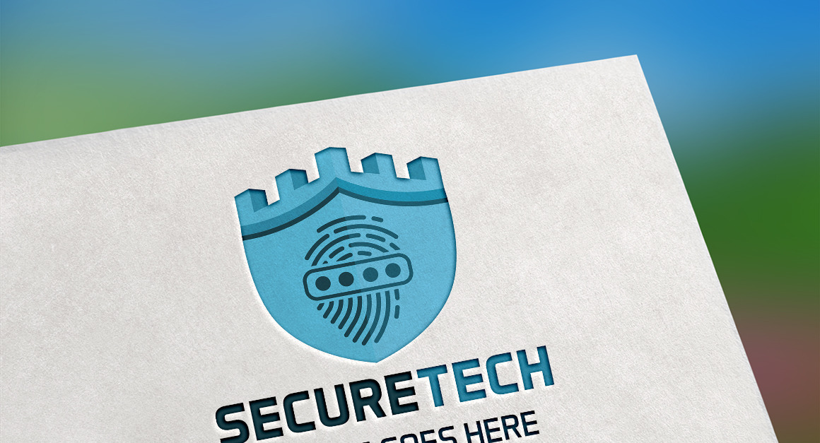 Securetech Logo Template #153746 - TemplateMonster