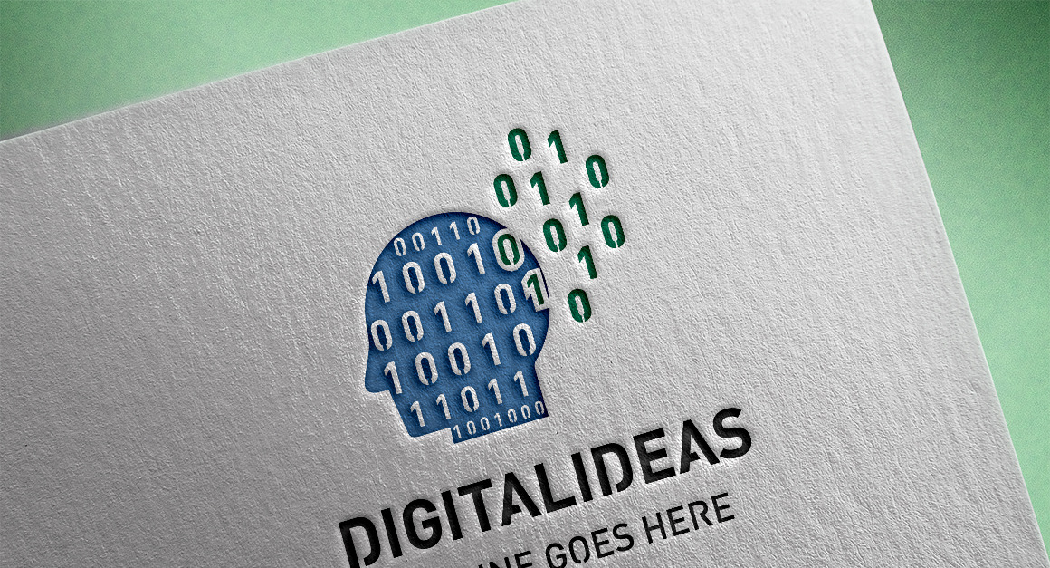 Digital Ideas Logo Template #153842 - TemplateMonster