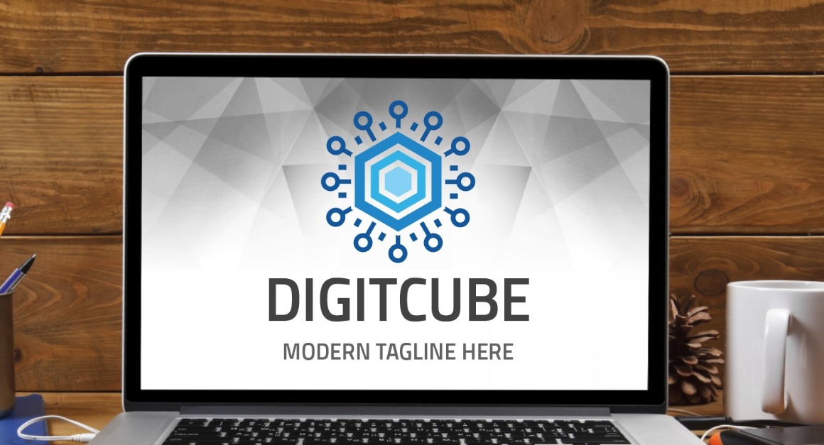 Digitcube Logo Template #153855 - TemplateMonster
