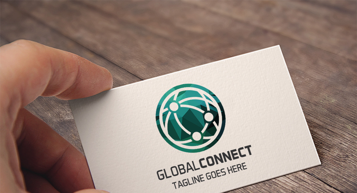 Global Connect Logo Template #153803 - TemplateMonster
