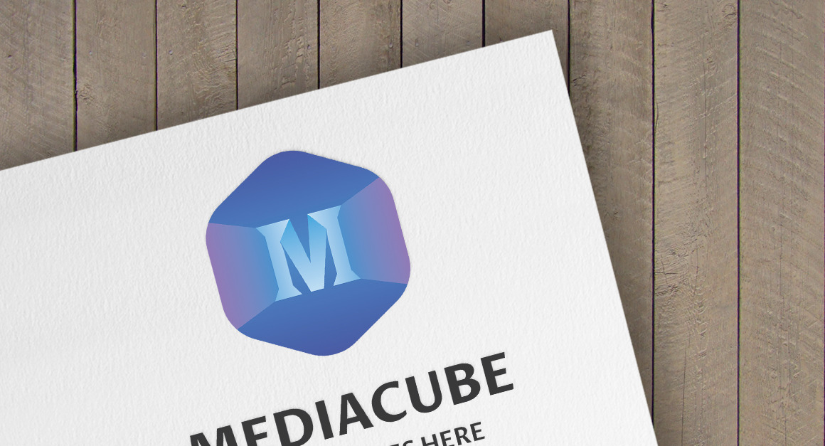 Media Cube Logo Template #153832 - TemplateMonster
