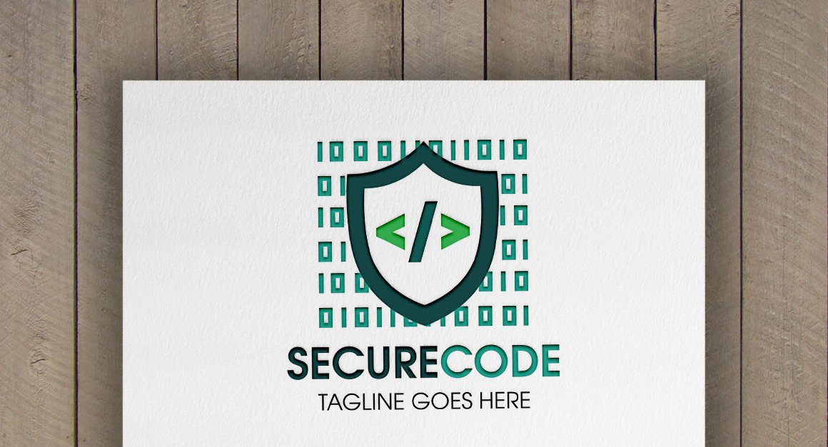 Secure Code Logo Template #153814 - TemplateMonster
