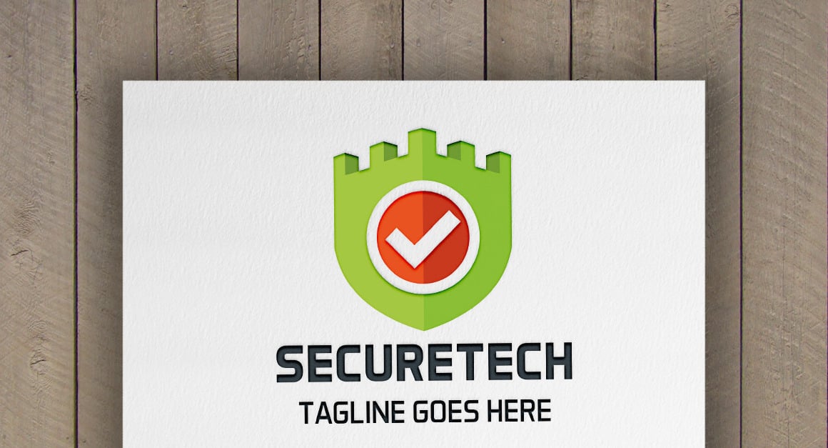 Securetech Logo Template #153811 - TemplateMonster