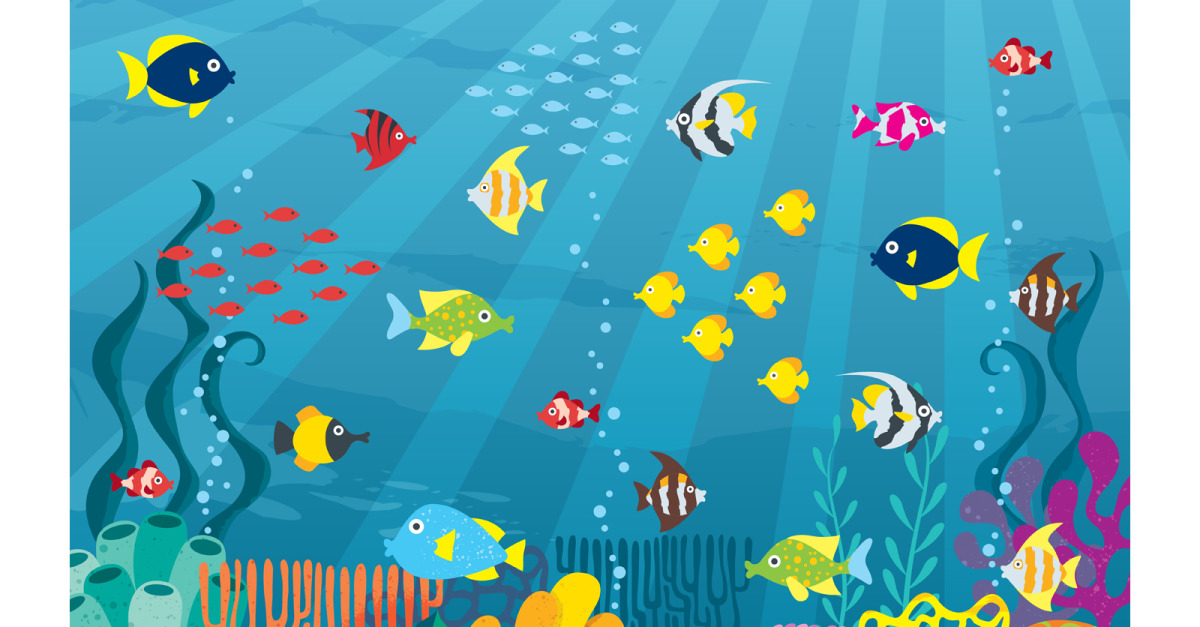 Undersea - Illustration #154371 - TemplateMonster