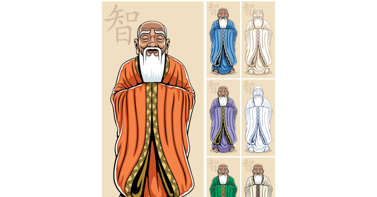 Wise Man - Illustration #154419 - TemplateMonster