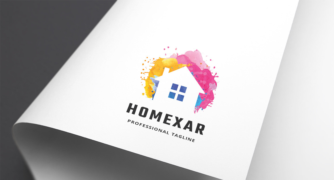 Pixel Home Logo Template #155049 - TemplateMonster