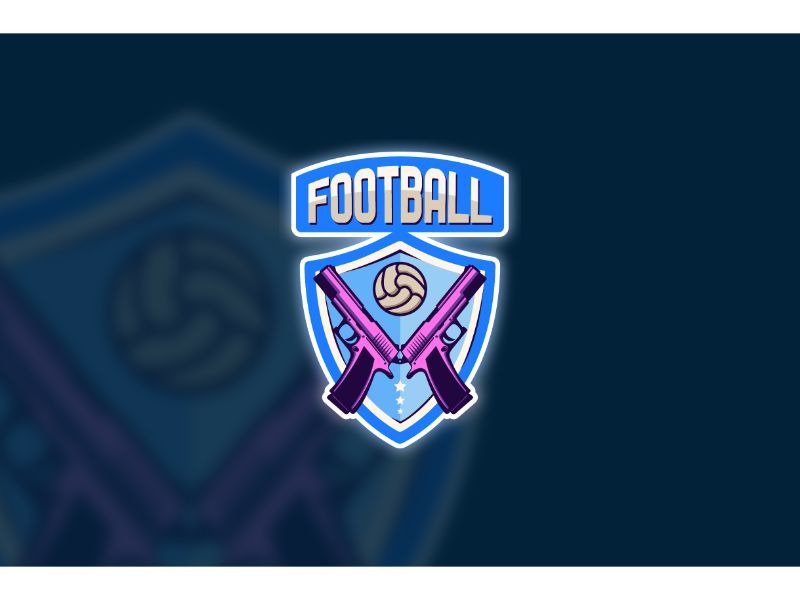 Esport Football Logo Template #155117 - TemplateMonster