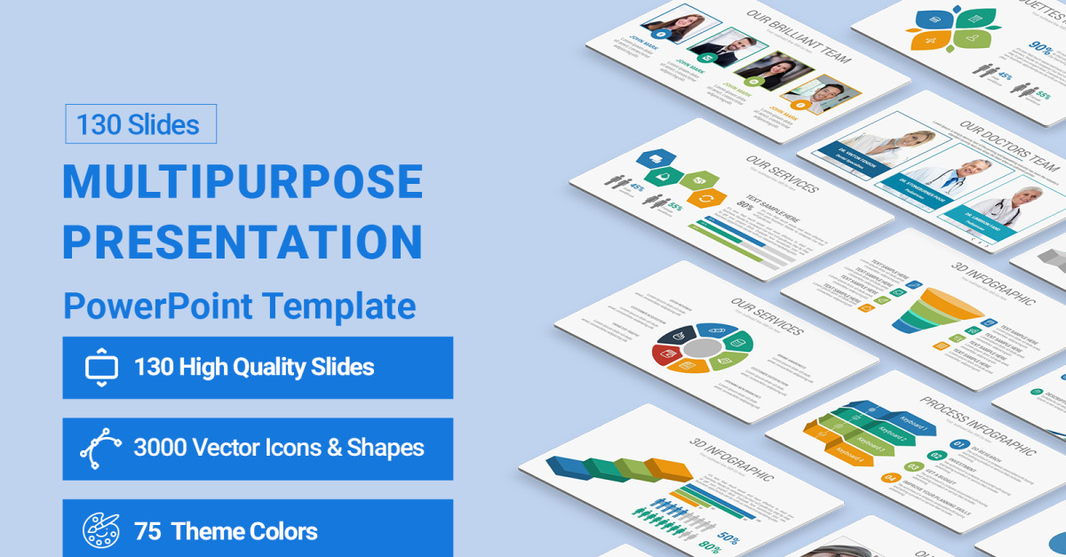 Multipurpose Presentation PowerPoint template