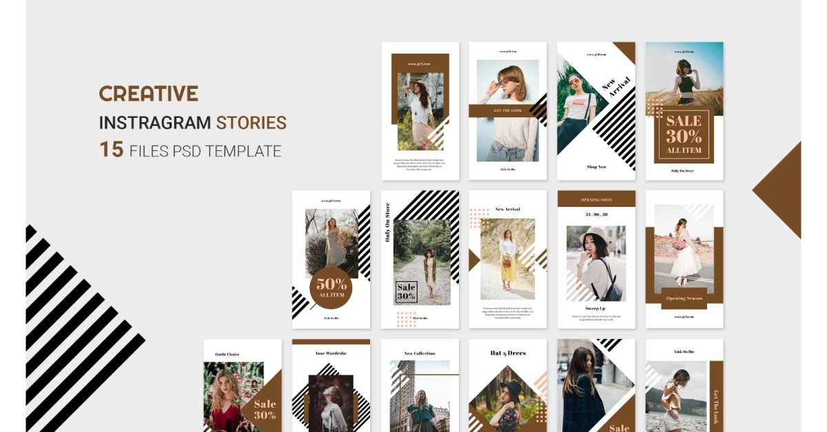 Instagram Template Creative for Social Media