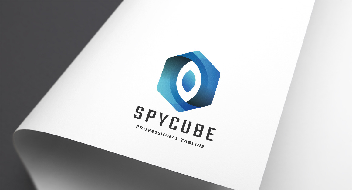 Spy Cube Logo Template #155981 - TemplateMonster