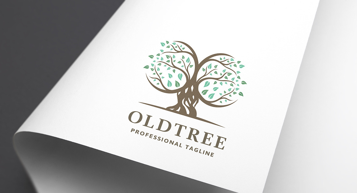 Old Tree Logo Template #156025 - TemplateMonster