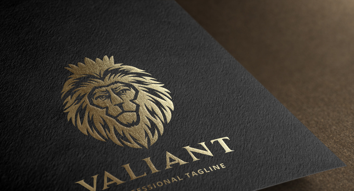 Valiant Lion Logo Template #156059 - TemplateMonster