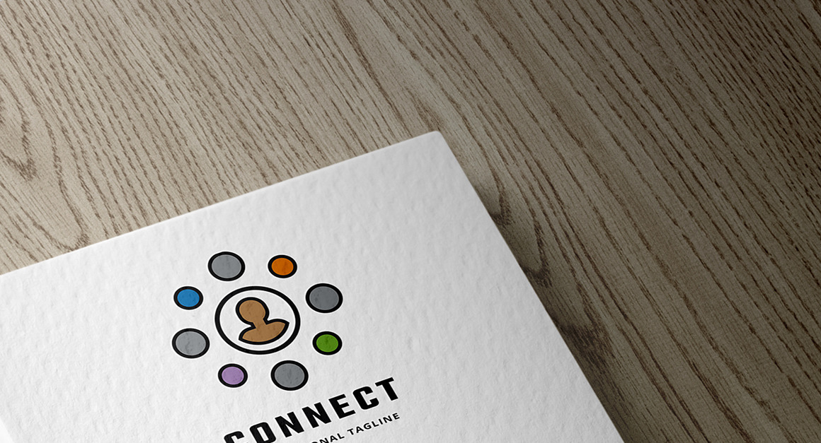 Human Connect Logo Template #156528 - TemplateMonster