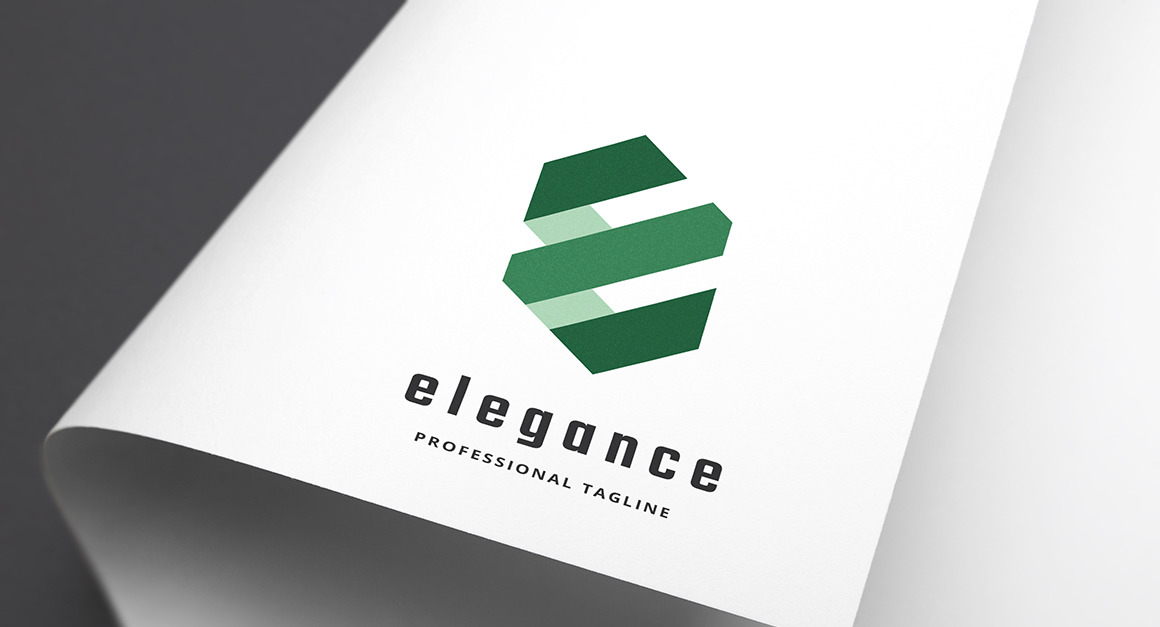 Letter E - Elegance Logo Template #156545 - TemplateMonster