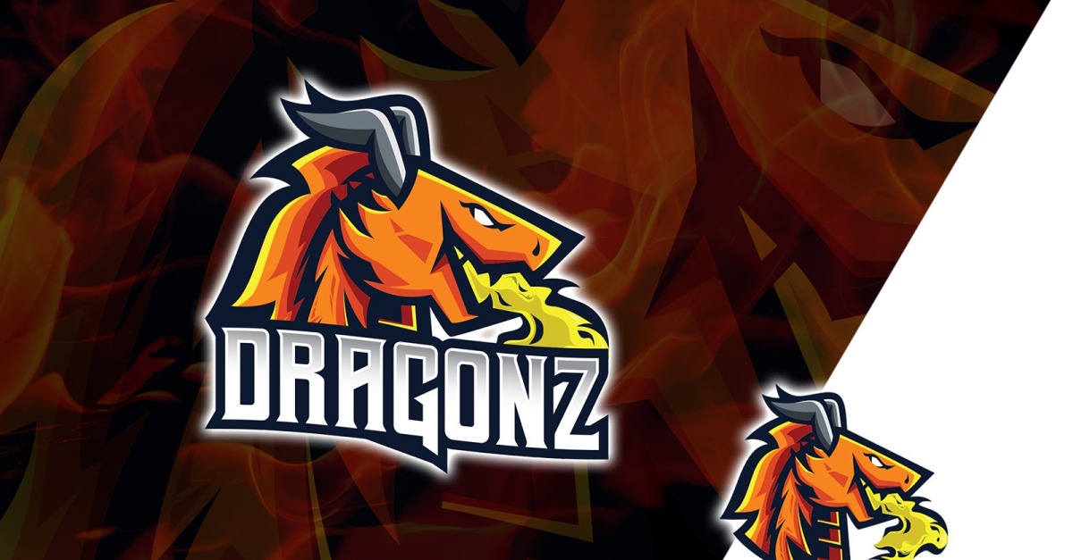 Modelo de logotipo Dragon'z #156526 - TemplateMonster