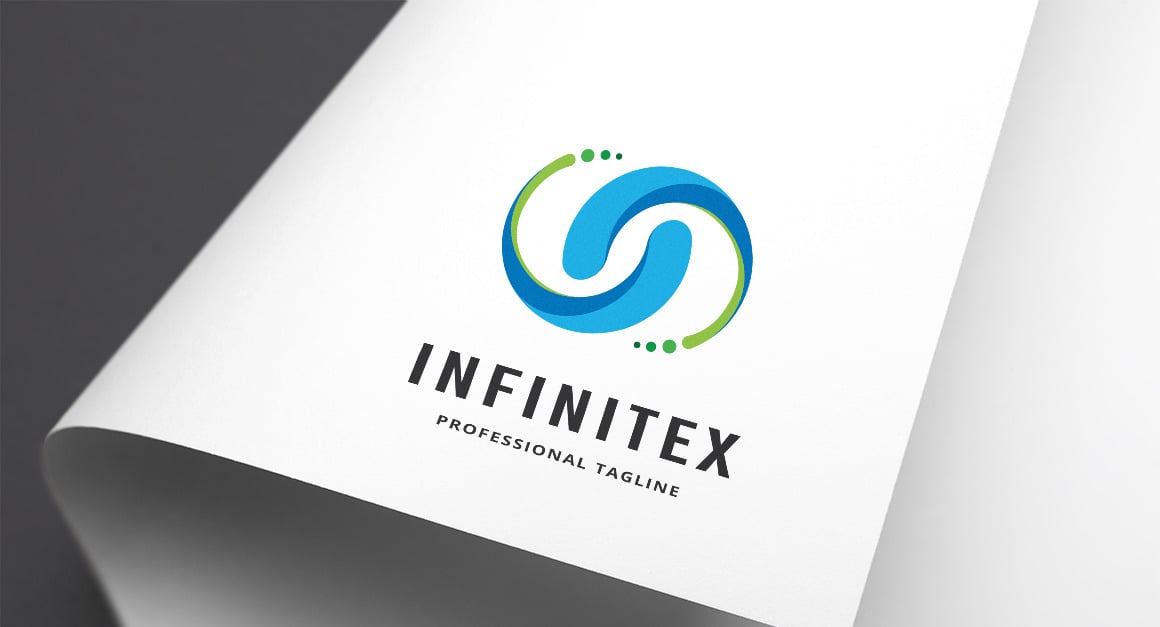 Pixel Infinity Logo Template #156611 - TemplateMonster