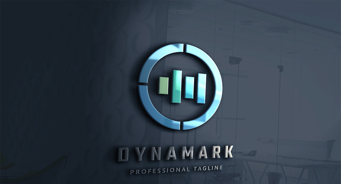 Productivity Efficiency Graph Logo Template - TemplateMonster
