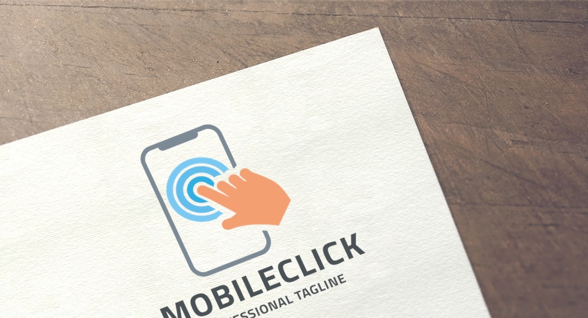 Mobile Click Logo Template #157197 - TemplateMonster