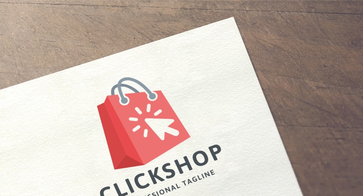 Click Shop Logo Template #158034 - TemplateMonster