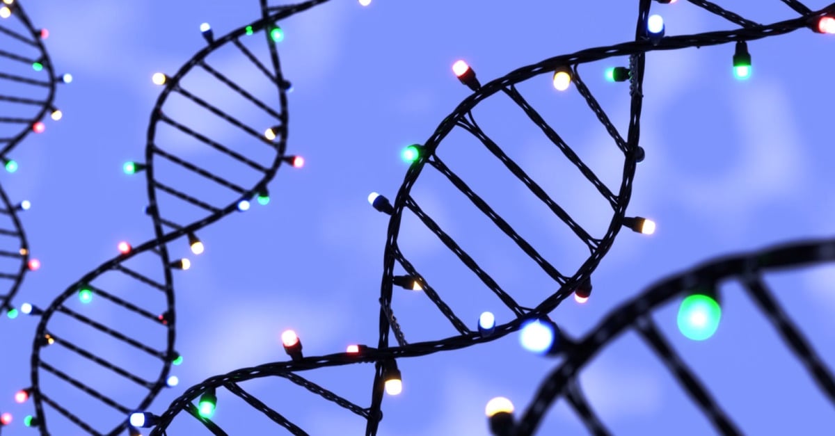 Christmas DNA Garlands - Stock Motion Graphics