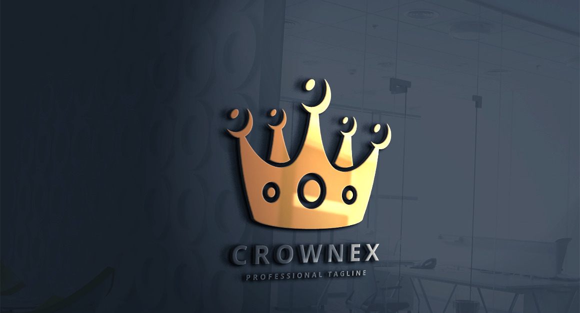 Tech Crown Logo Template #159776 - TemplateMonster