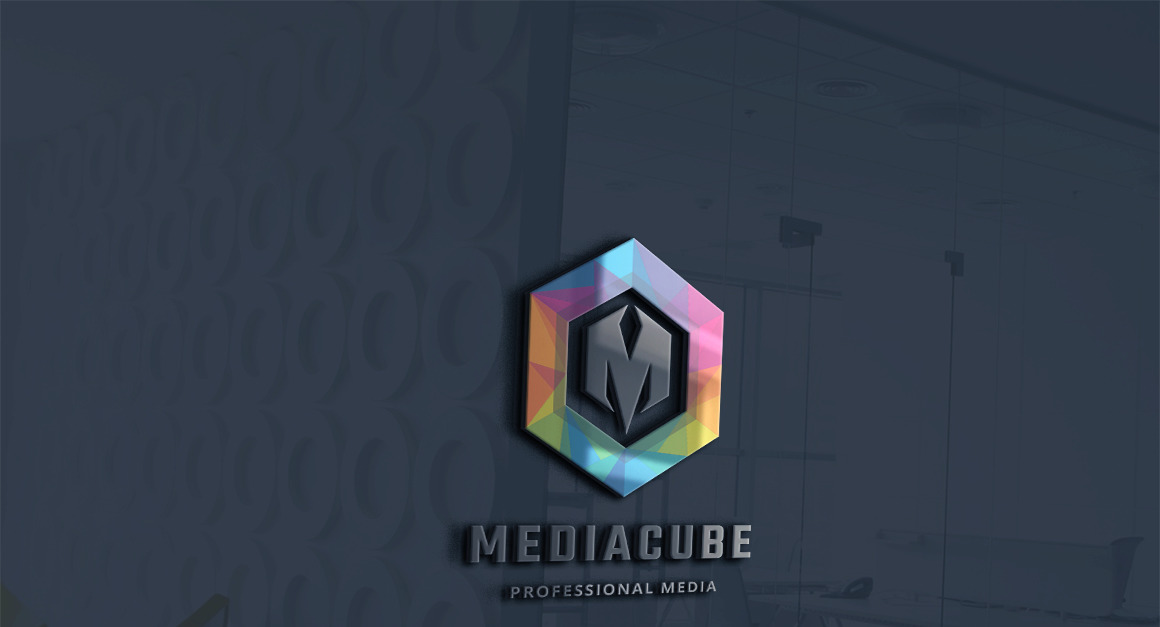 Cube Letter M Logo Template #159822 - TemplateMonster