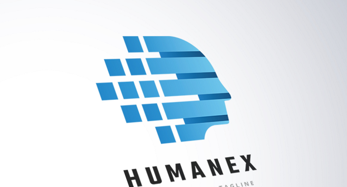 Human Data Logo Template #159808 - TemplateMonster