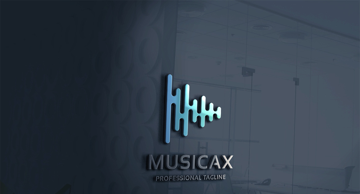 Musicax Logo Template #159888 - TemplateMonster