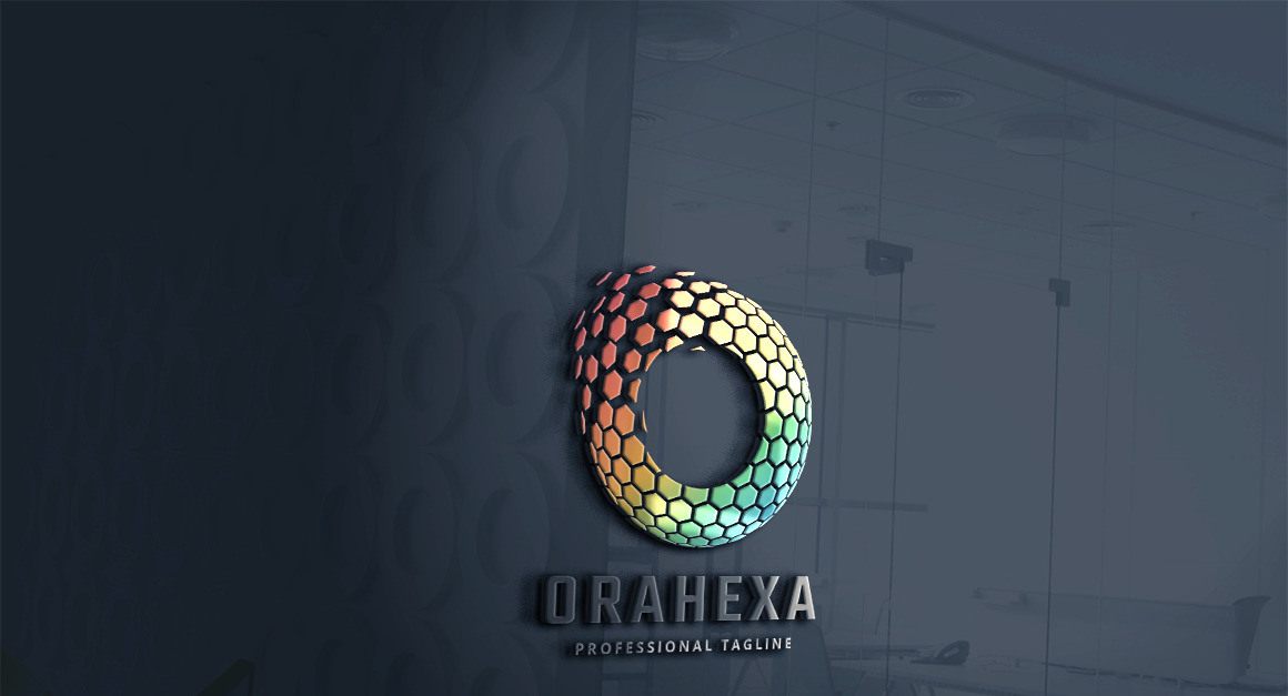 Orahexa Letter Logo Template #159850 - TemplateMonster