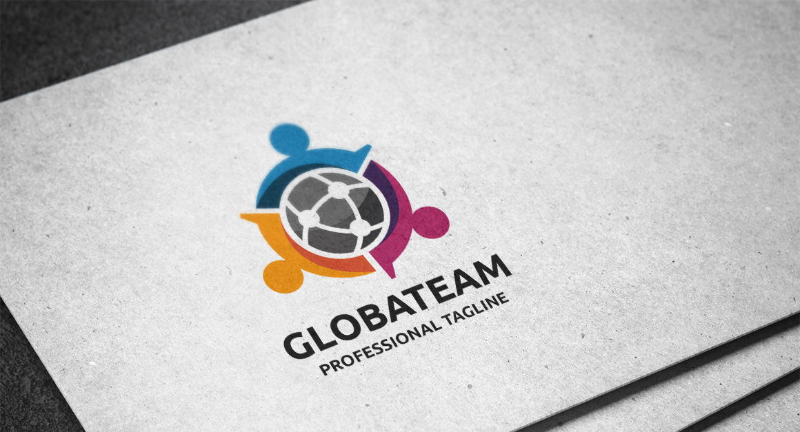 Global Team Logo Template #159912 - TemplateMonster