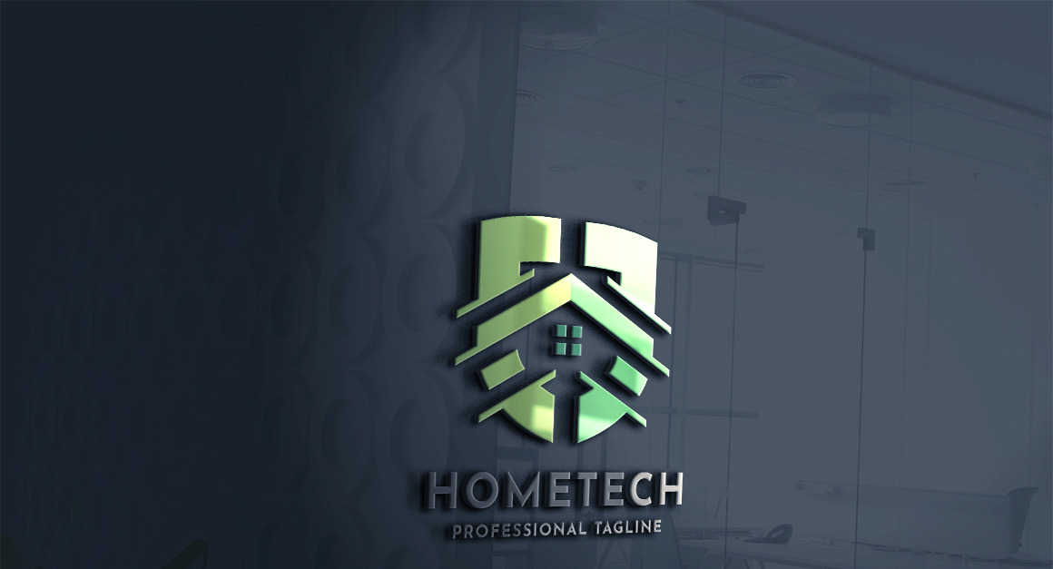 Home Technology Logo Template #159973 - TemplateMonster