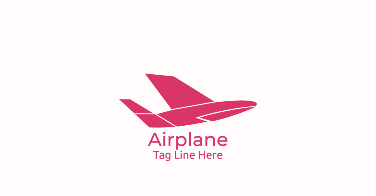 Airplane Logo Template #160392 - TemplateMonster