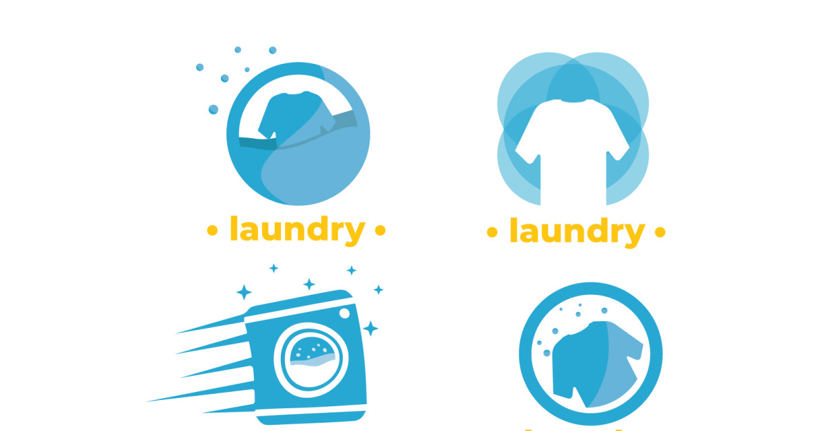 Laundry Creator Logo Template #160363 - TemplateMonster