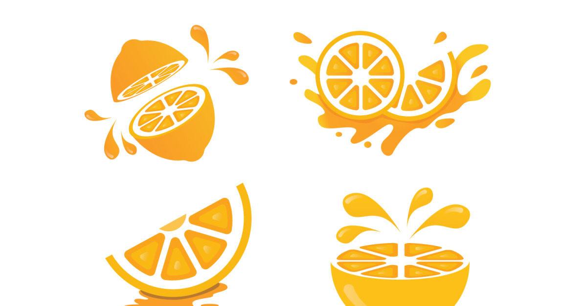 Plantilla de logotipo de limón fresco multiusos