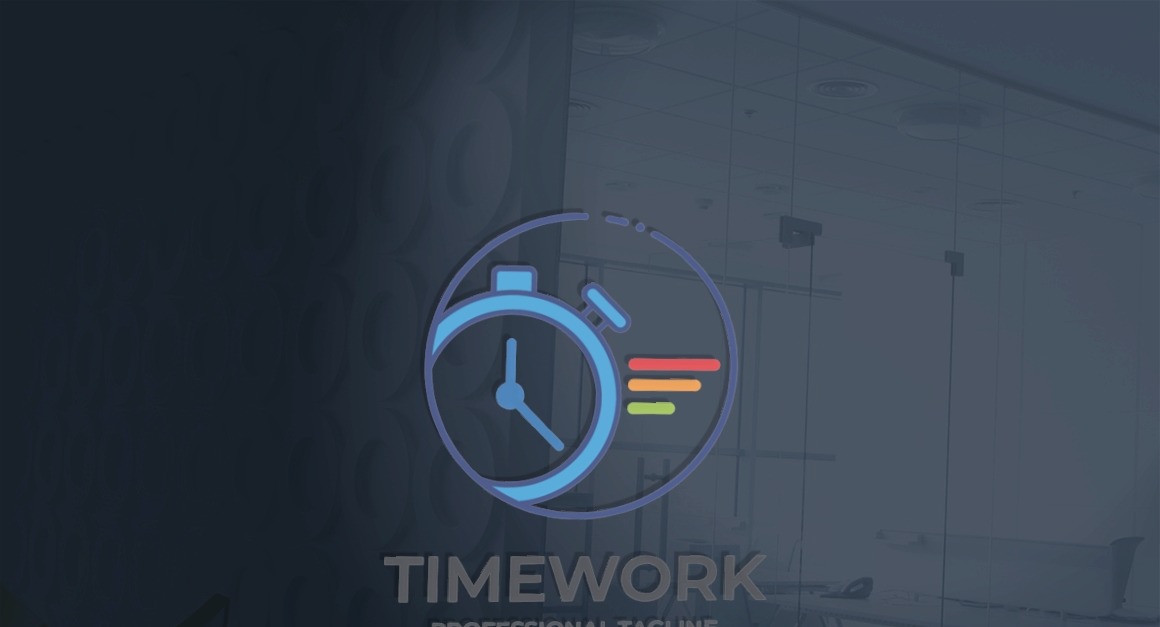 Time Work Logo Template #160399 - TemplateMonster