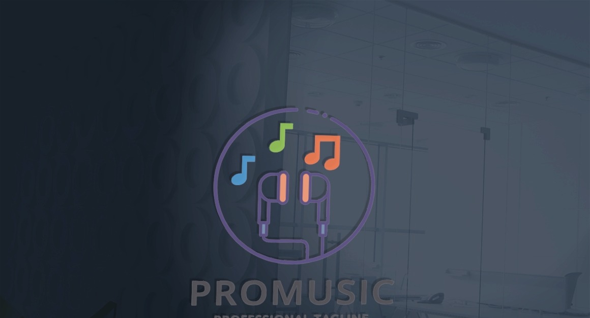 Pro Music Logo Template #160402 - TemplateMonster