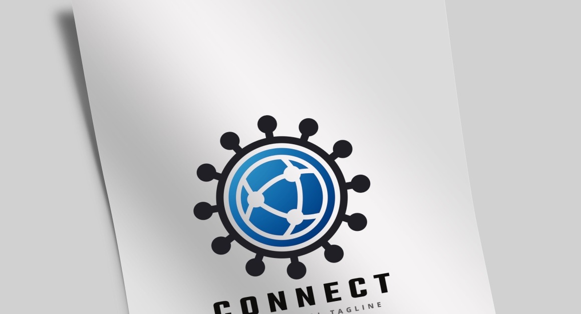 Connect v.2 Logo Template #160863 - TemplateMonster