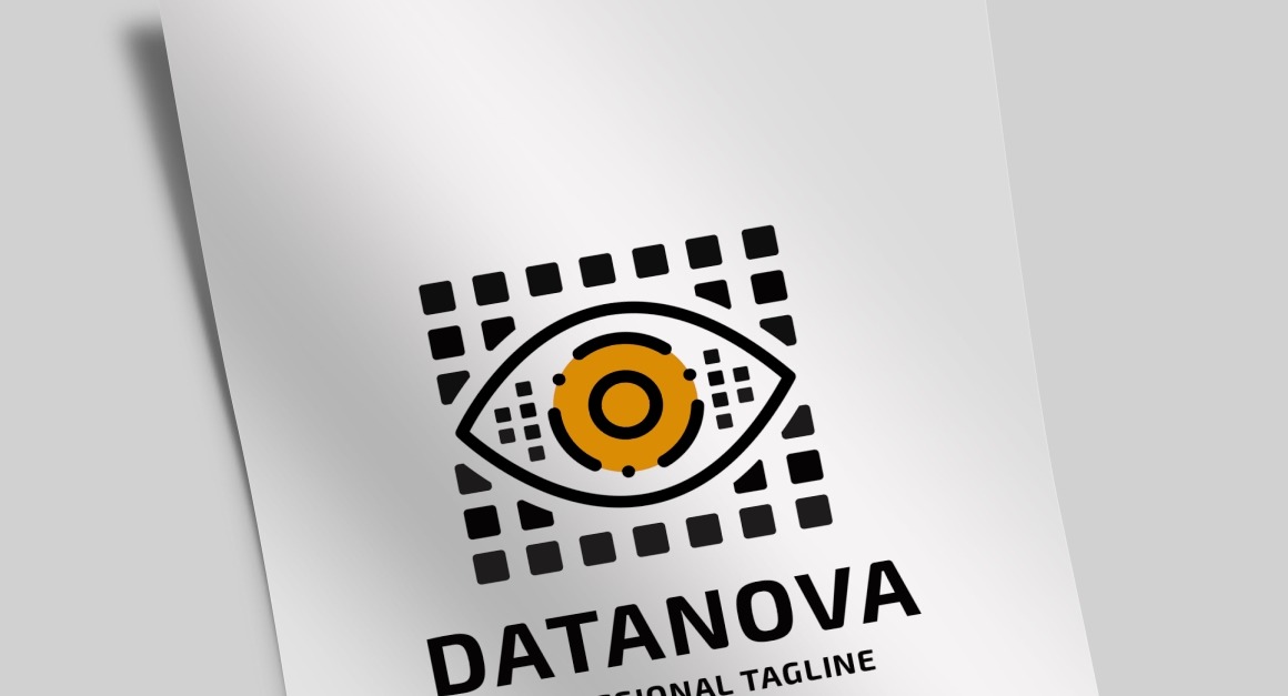 Data Nova Logo Template #160824 - TemplateMonster