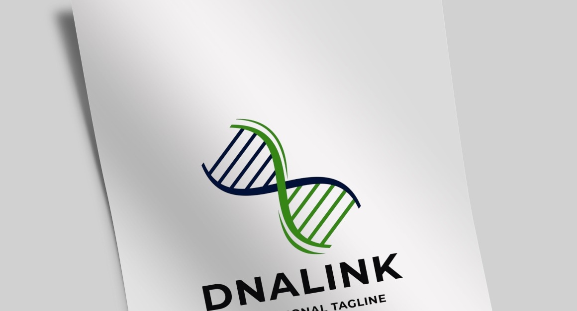 Dna Link Logo Template #160858 - TemplateMonster