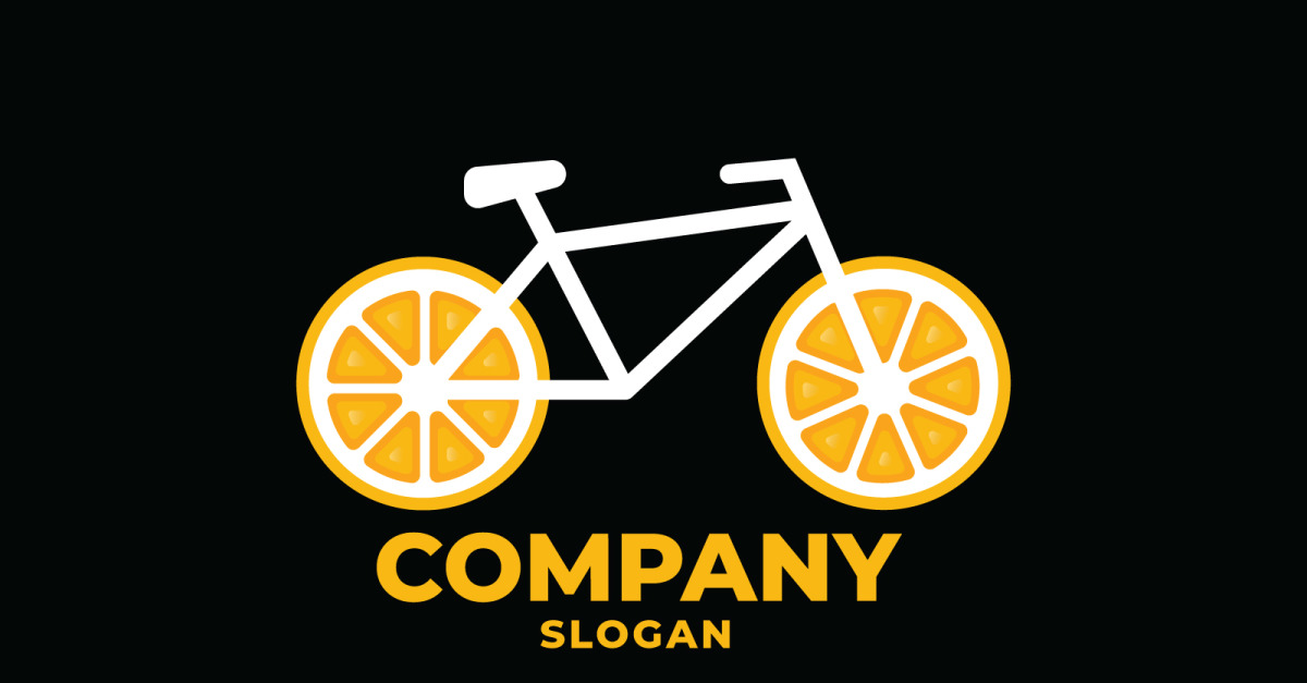 Lemon Bike Creative Logo Template #160896 - TemplateMonster