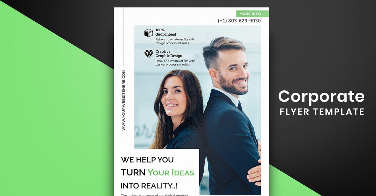 Adron - Flyer Design - Corporate Identity Template