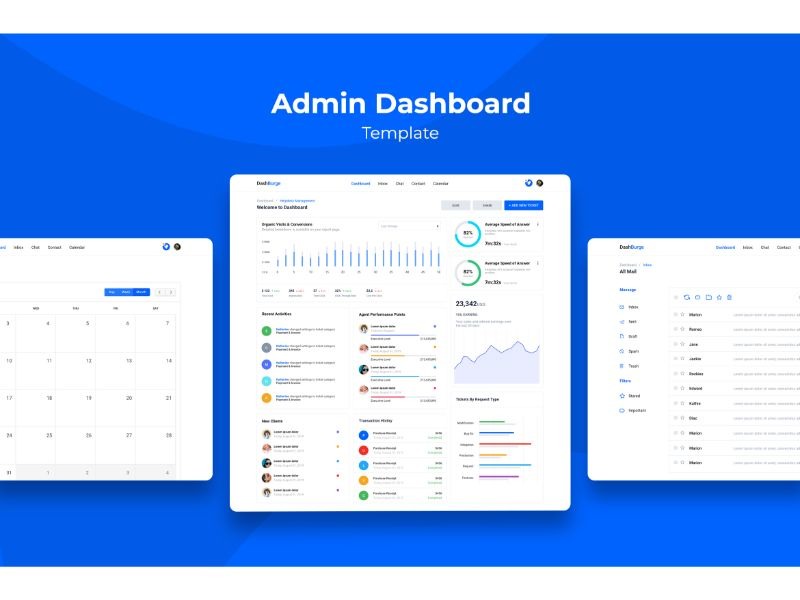 AD 12 Desk Management UI Elements #161494 - TemplateMonster