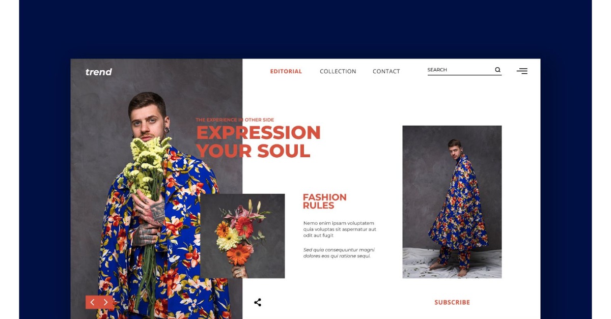 Hero 62 Trend 8 UI Elements #161607 - TemplateMonster
