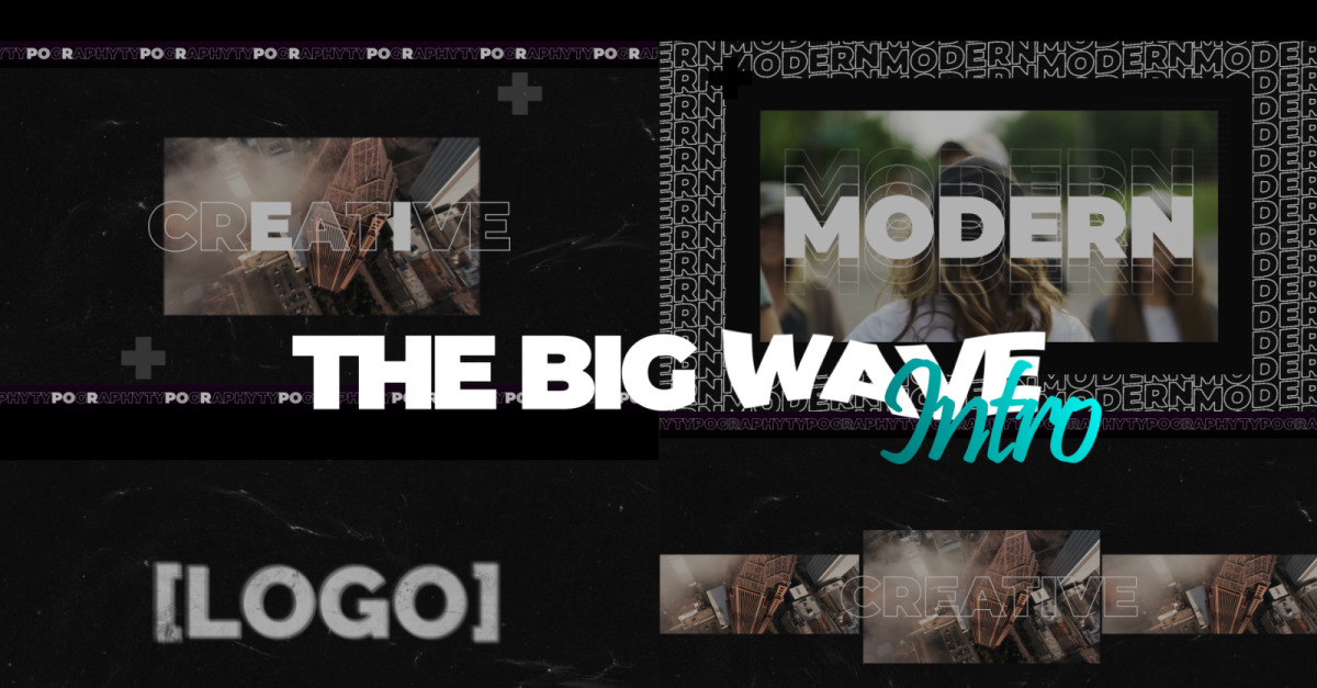 The Big Wave Intro After Effects Template - TemplateMonster