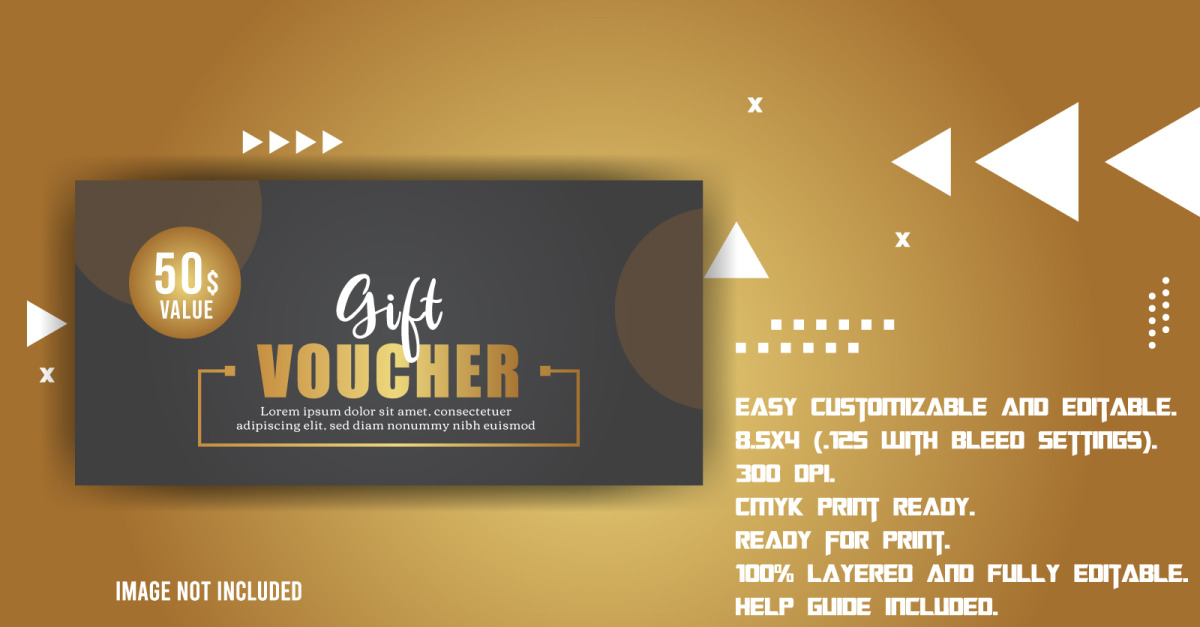 Stylish Gift Card Design - Corporate Identity Template